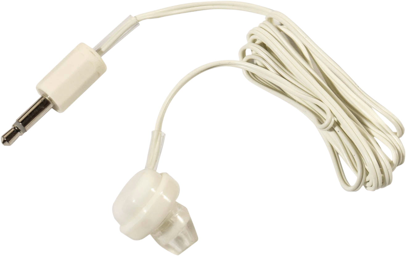 Mono Magnetic Earpiece with 3.5mm Jack Plug | Electrovision