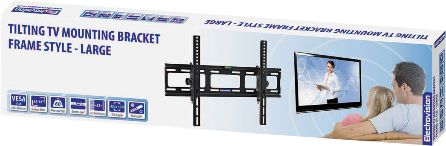 Tilting TV Mounting Bracket Frame Style | Electrovision