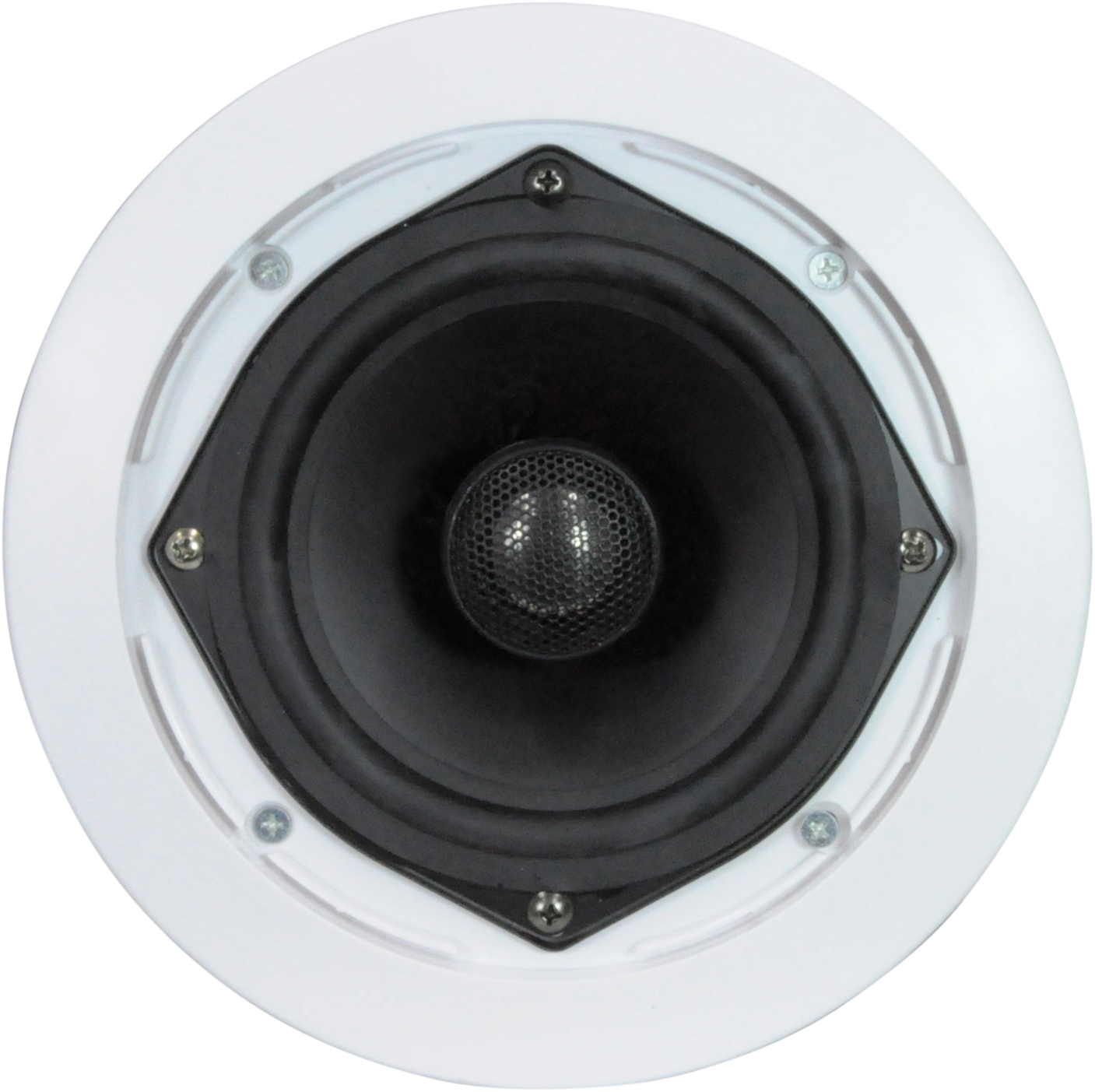 e-audio White 2-Way High Powered Low Profile Ceiling Speakers With ...