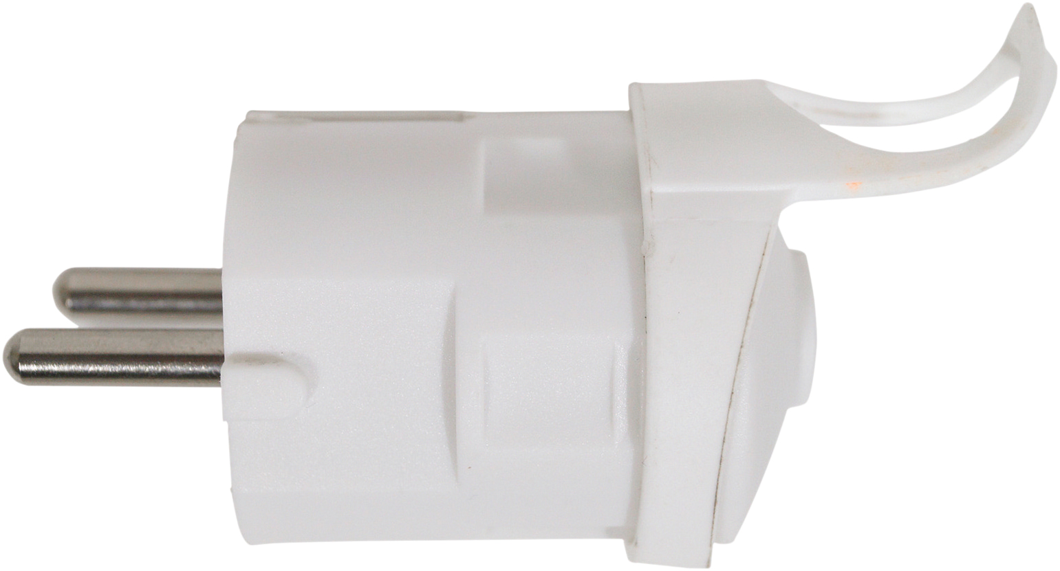 Eagle 2 Pin White Rewireable Euro 2P Plug | Electrovision