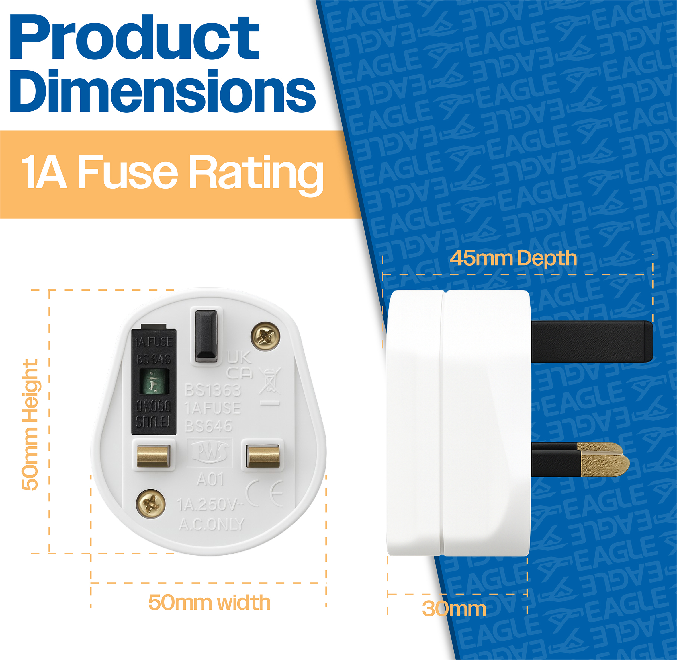 Shaver Adaptor 1A | Electrovision