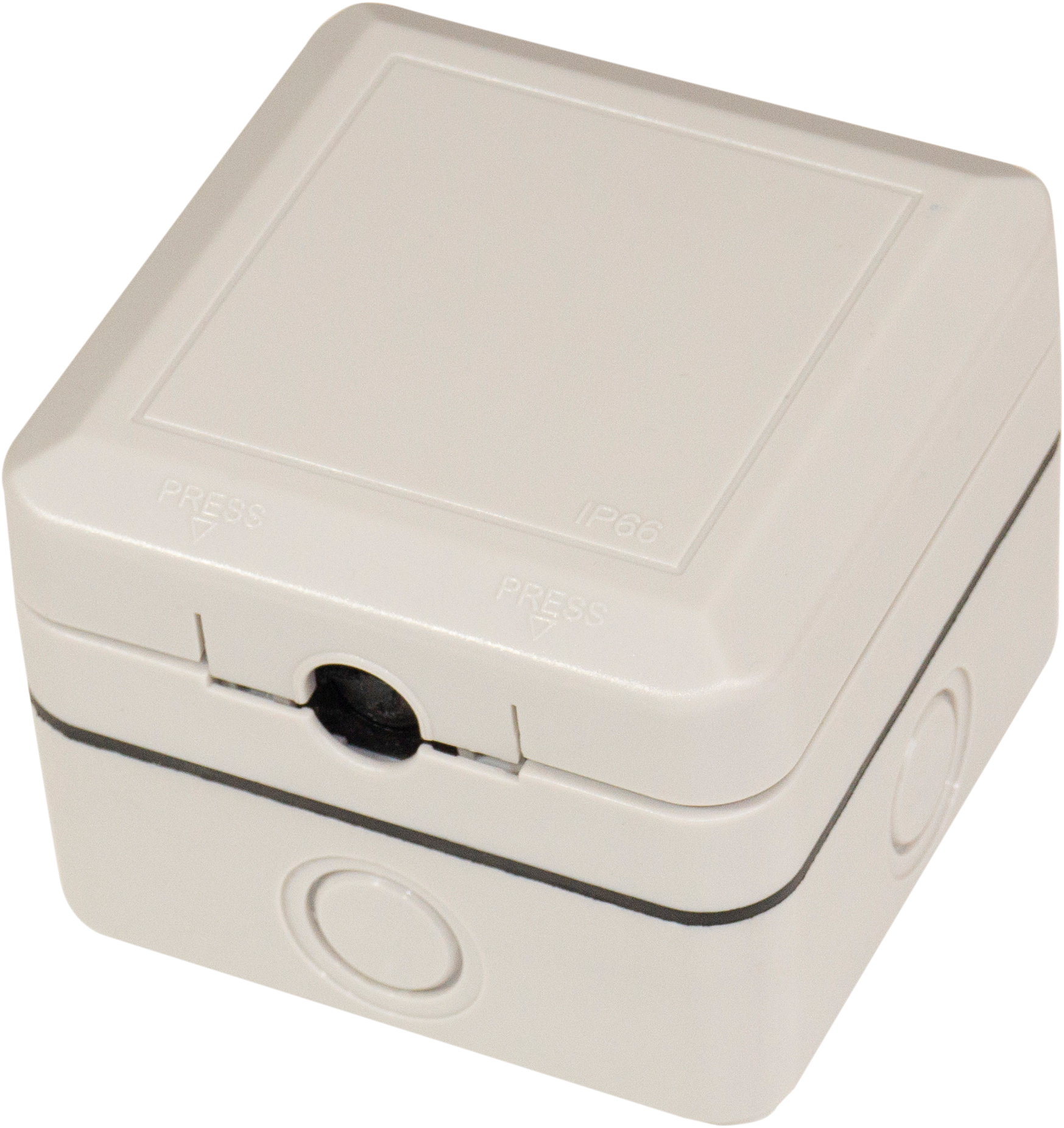 IP66 13A 1-Gang Unswitched Outdoor Socket | Electrovision