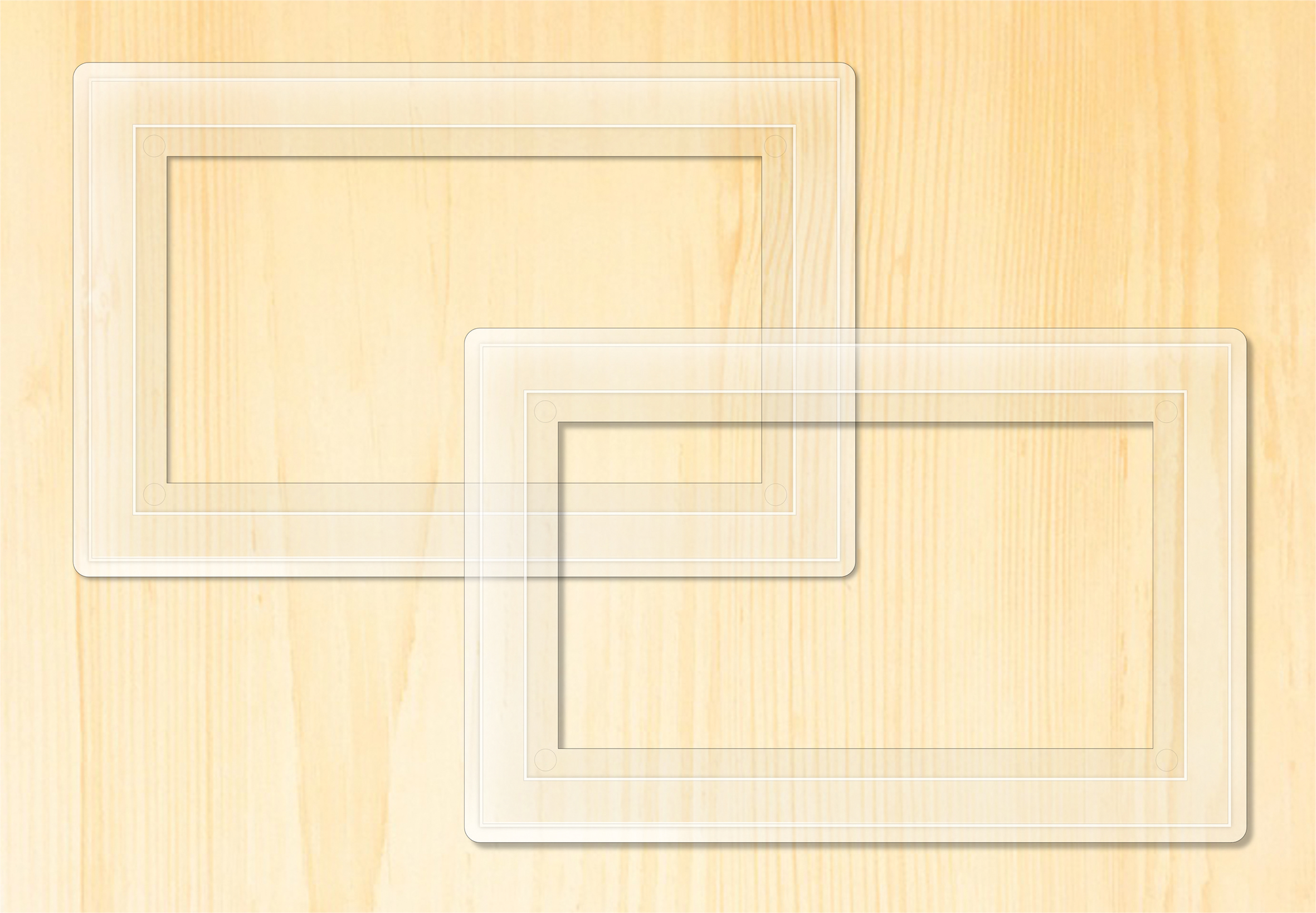 2 Gang Finger Plate for Twin Sockets or Double Switched Plates ...