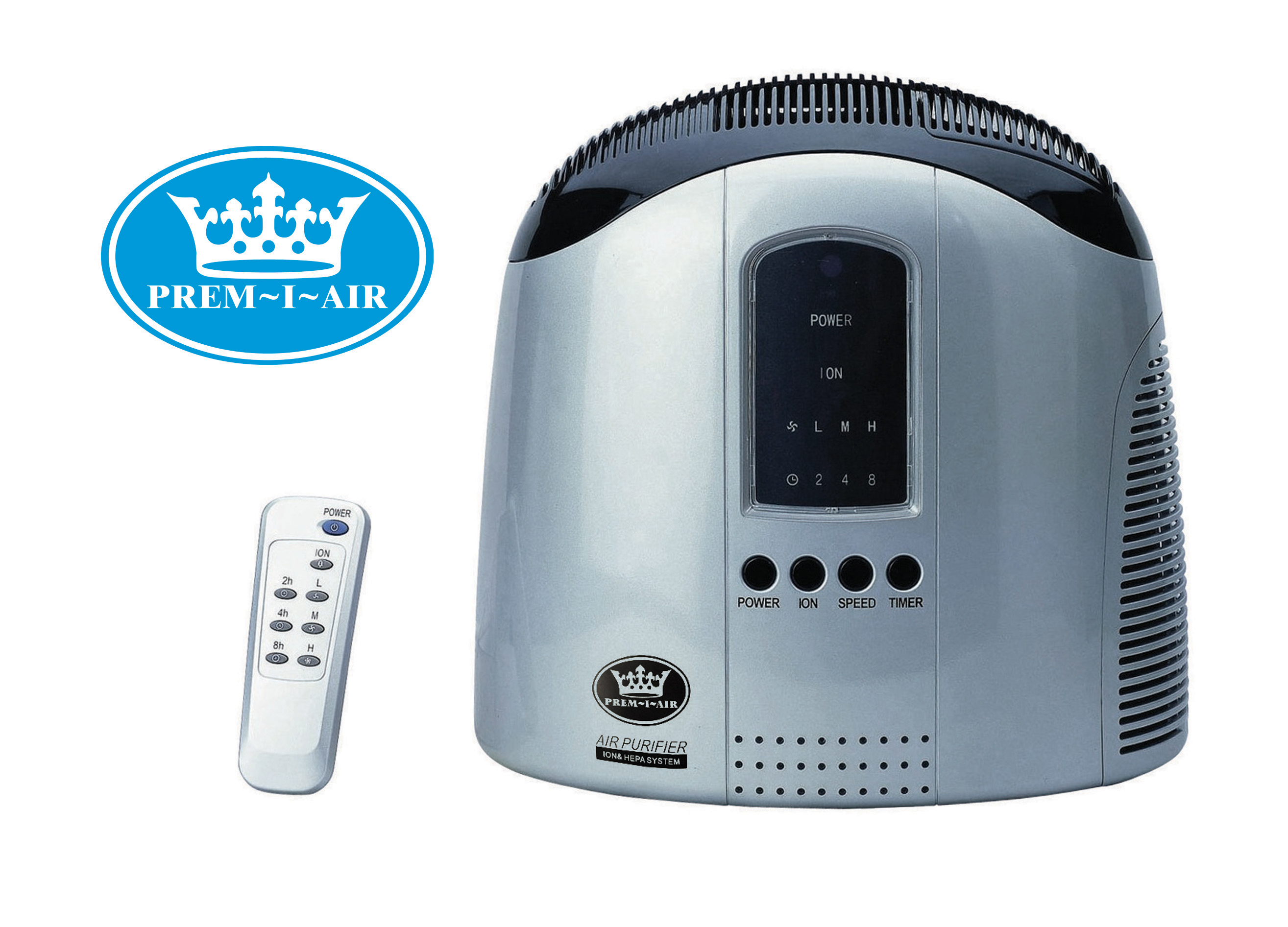 Hepa Air Purifier with Ioniser and Remote Control | Electrovision