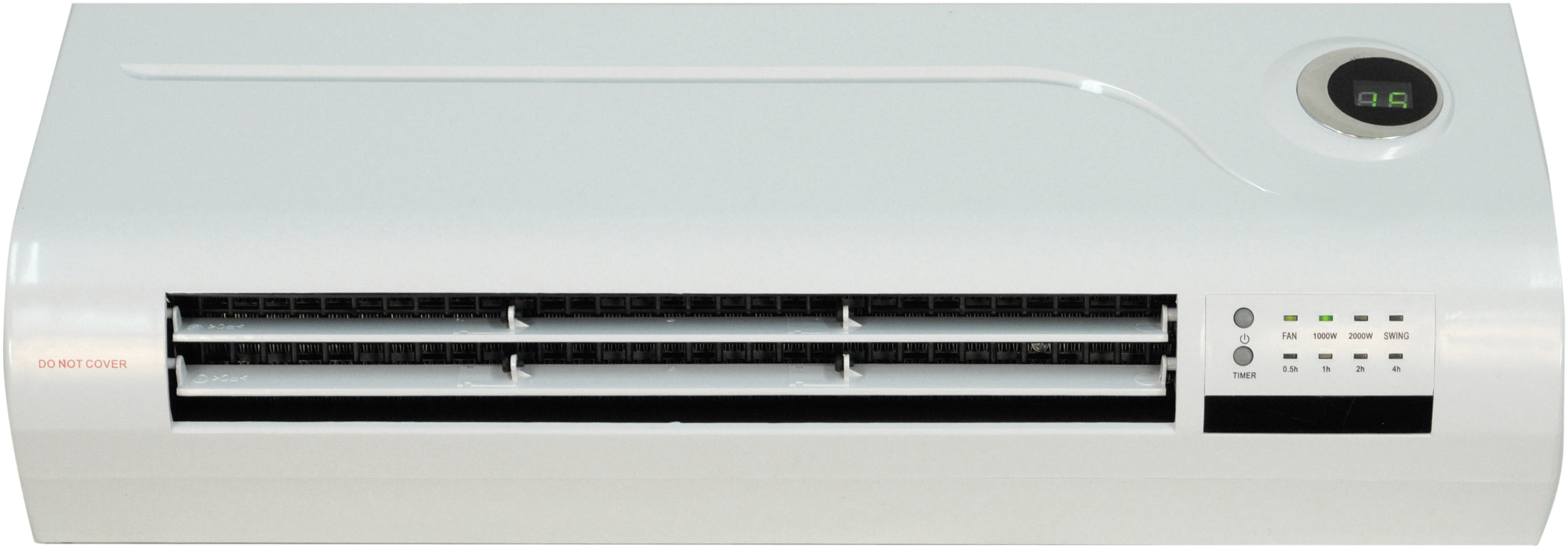 2kW PTC Over Door Heater/Fan with Remote Control and 24 Hour 7 Day ...