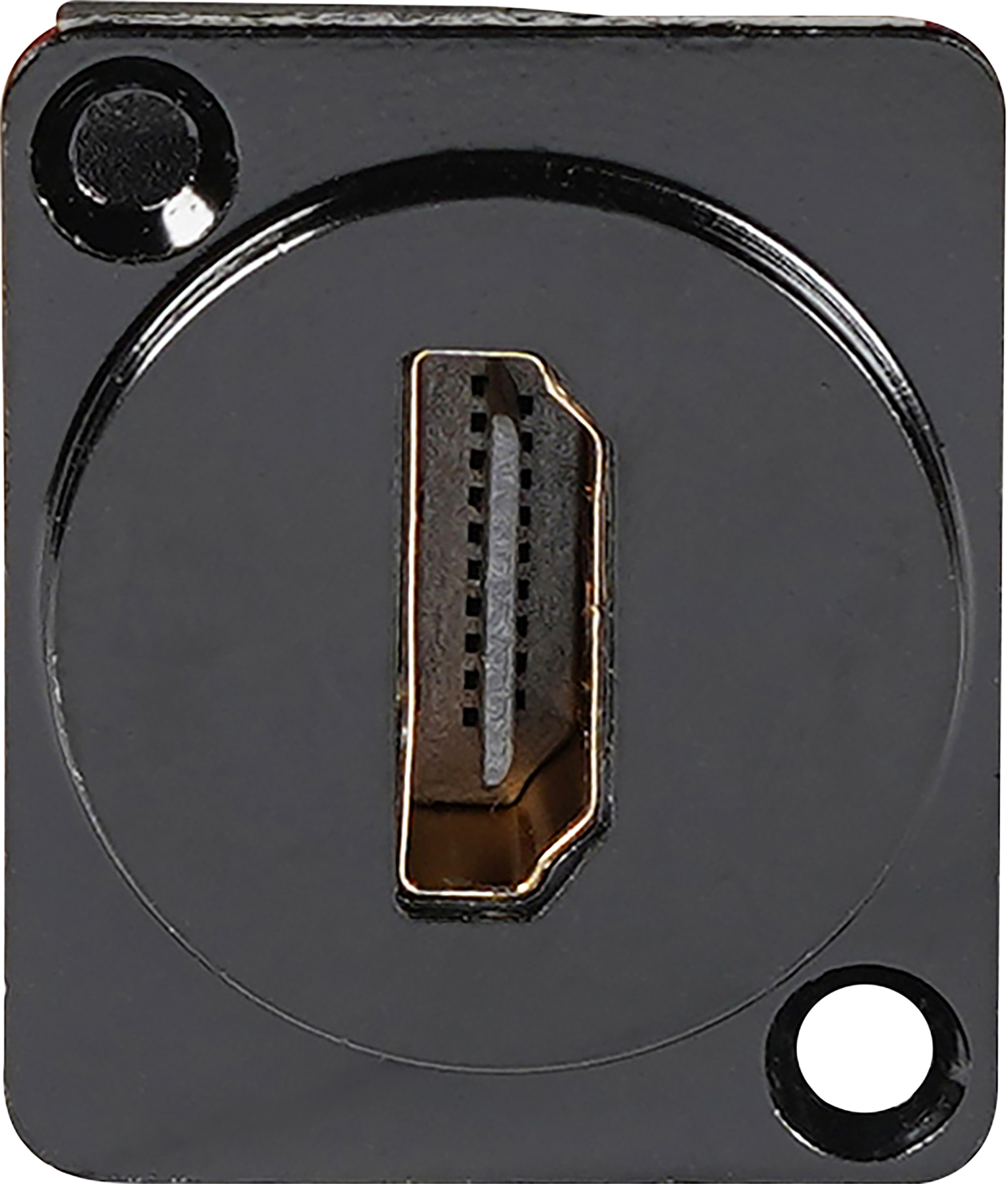 Chassis Mount HDMI 90 Degree Feedthrough socket | Electrovision