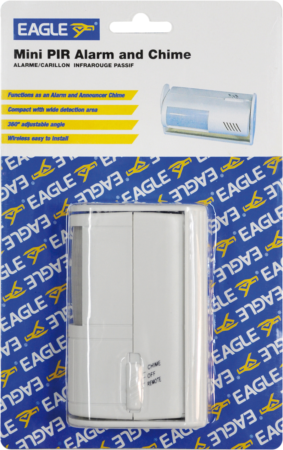 Portable PIR Alarm With Mounting Bracket | Electrovision