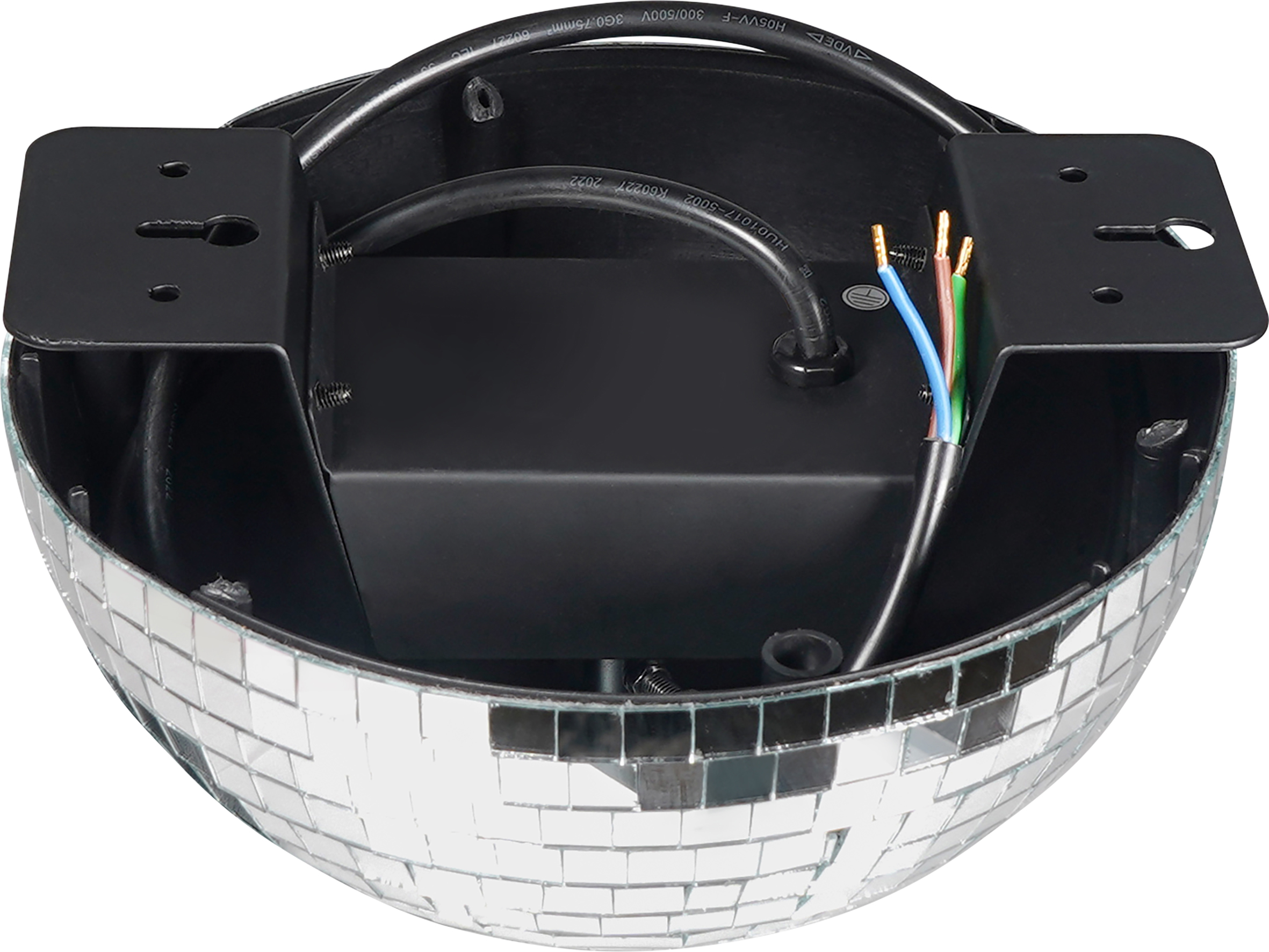 Half Mirror Ball with Built In Motor | Electrovision