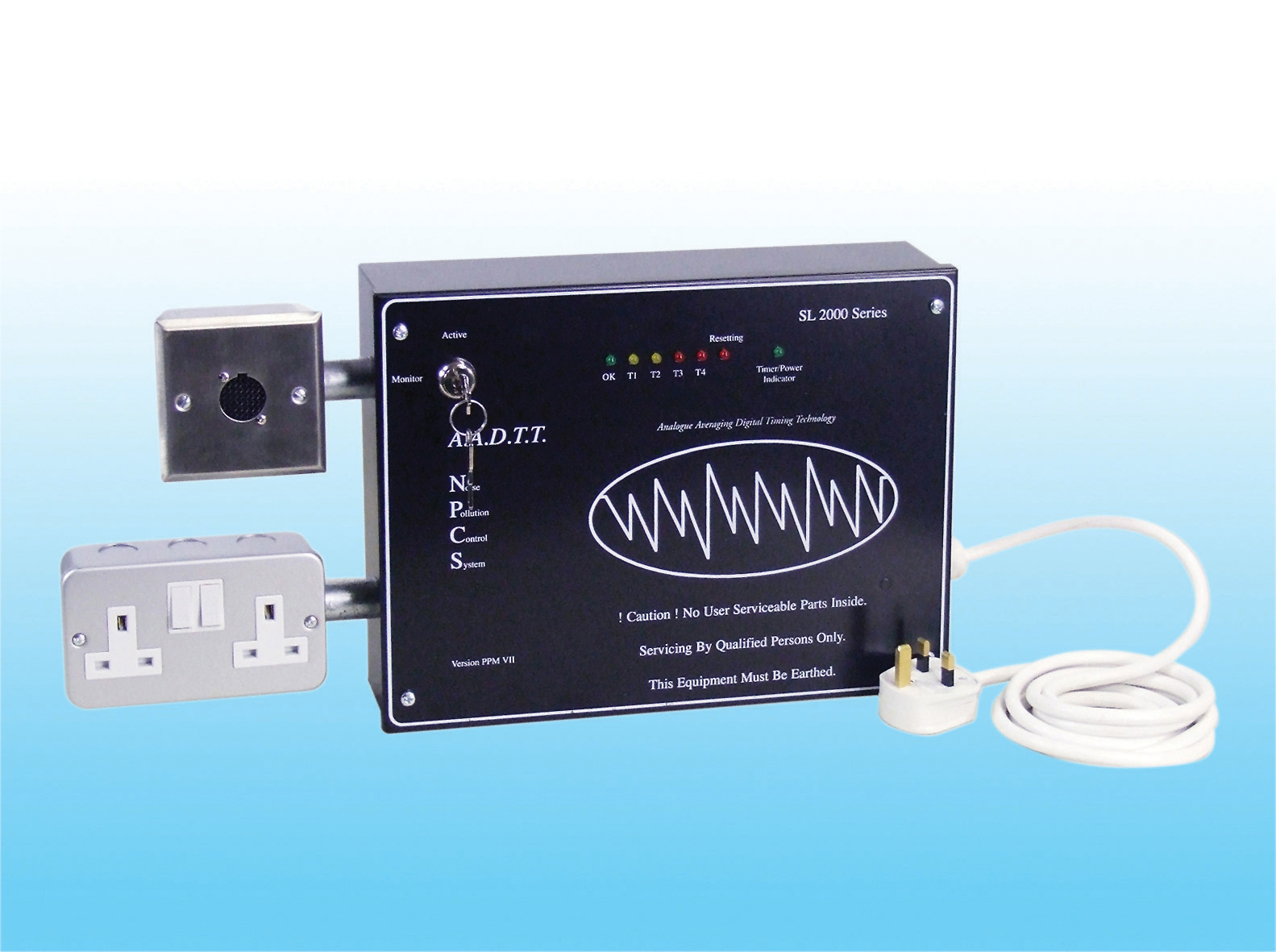 SL2000P Portable Stand alone Noise Pollution Sound Limiter | Electrovision