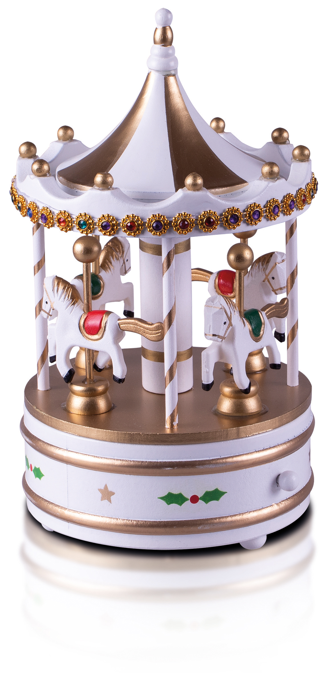 Wooden Carousel Music Box | Electrovision