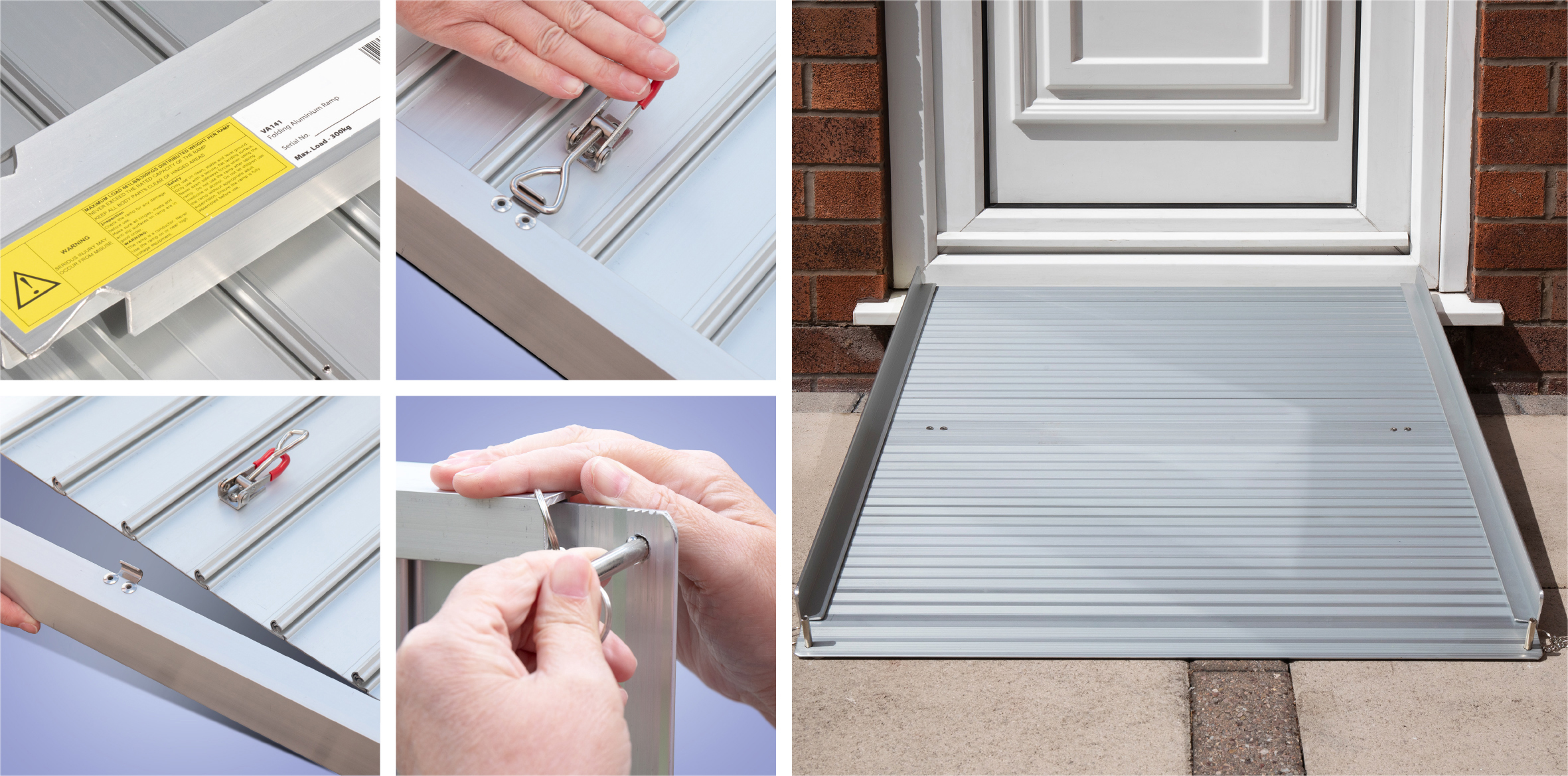 Roll Up Aluminium Ramp | Aidapt