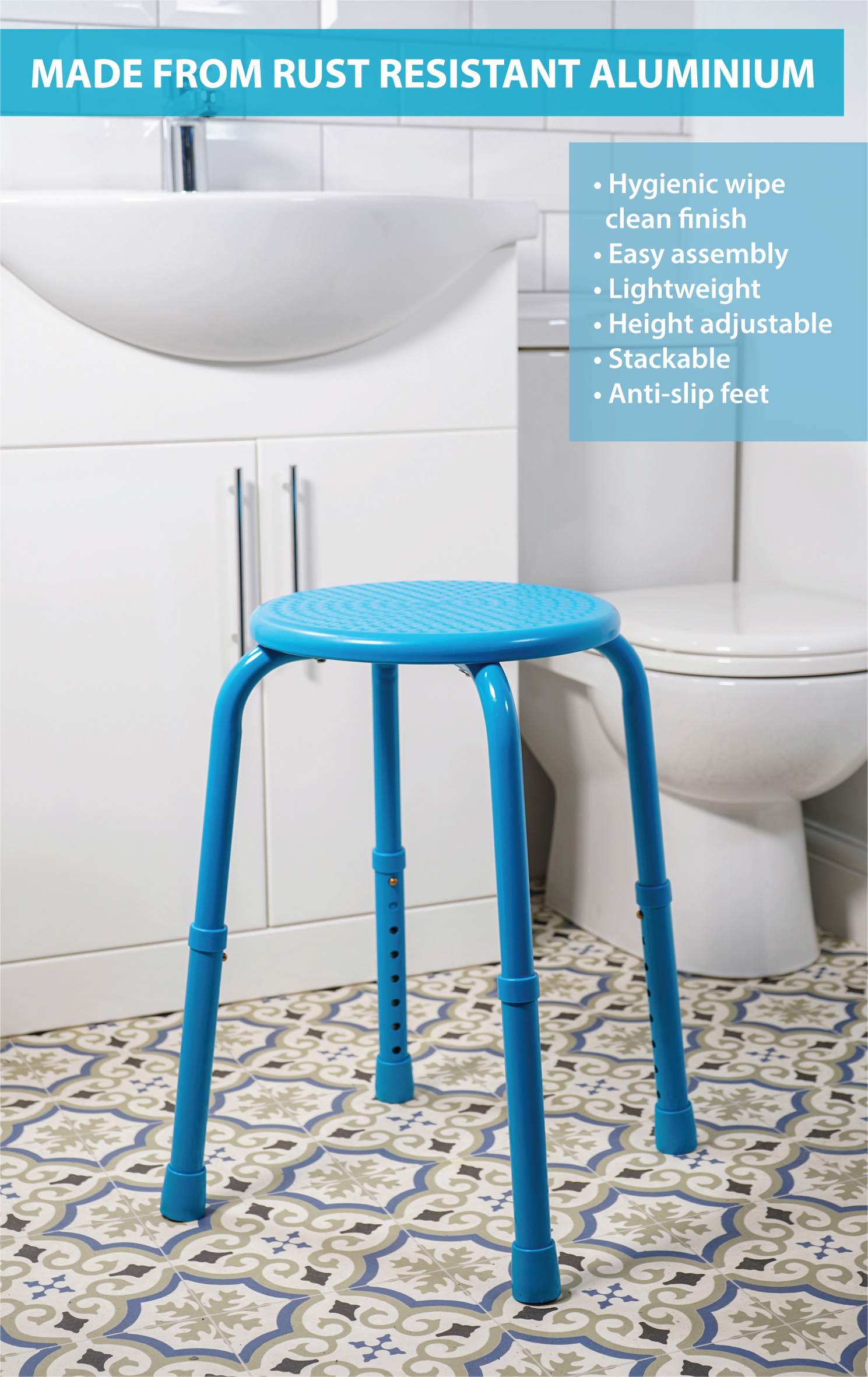 Multi-Purpose Adjustable Stool | Aidapt