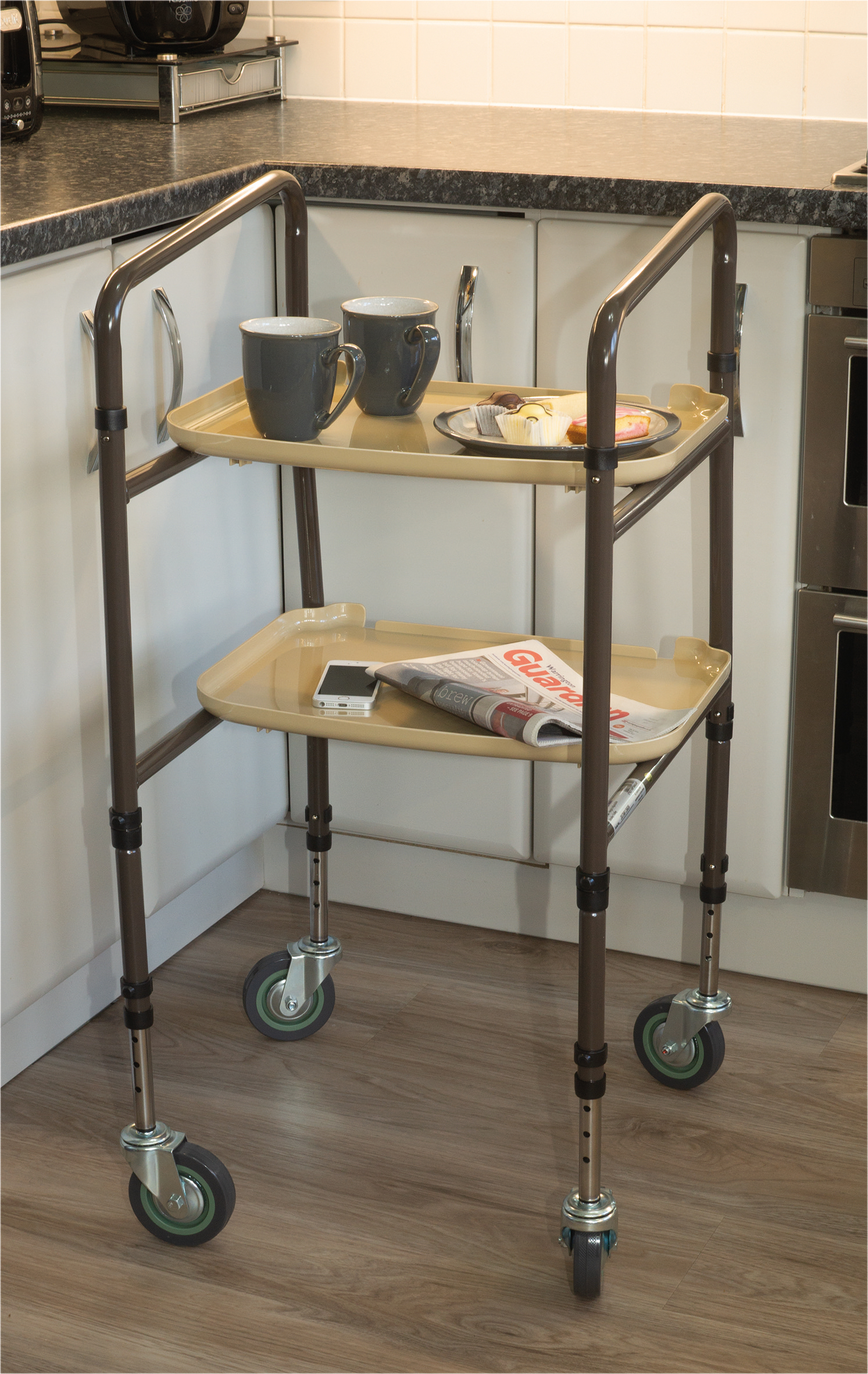 Height Adjustable Strolley Trolley | Aidapt