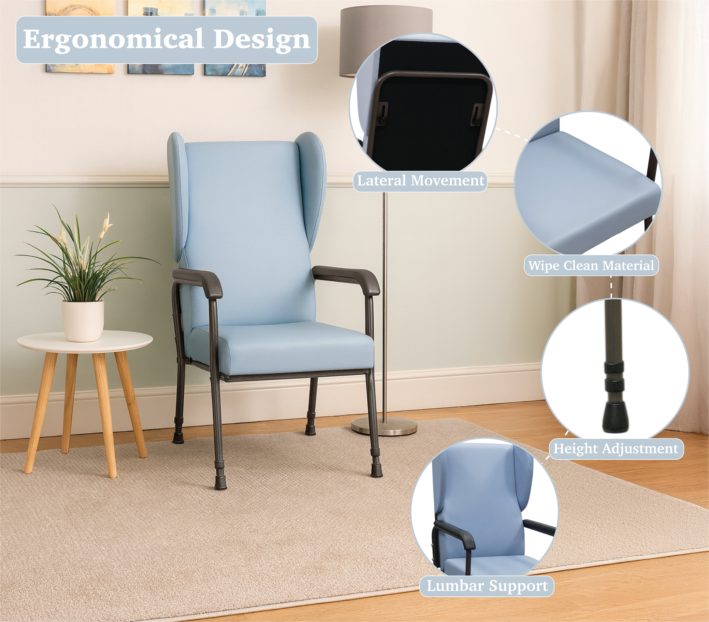 Flat Pack Chelsfield Chair | Aidapt