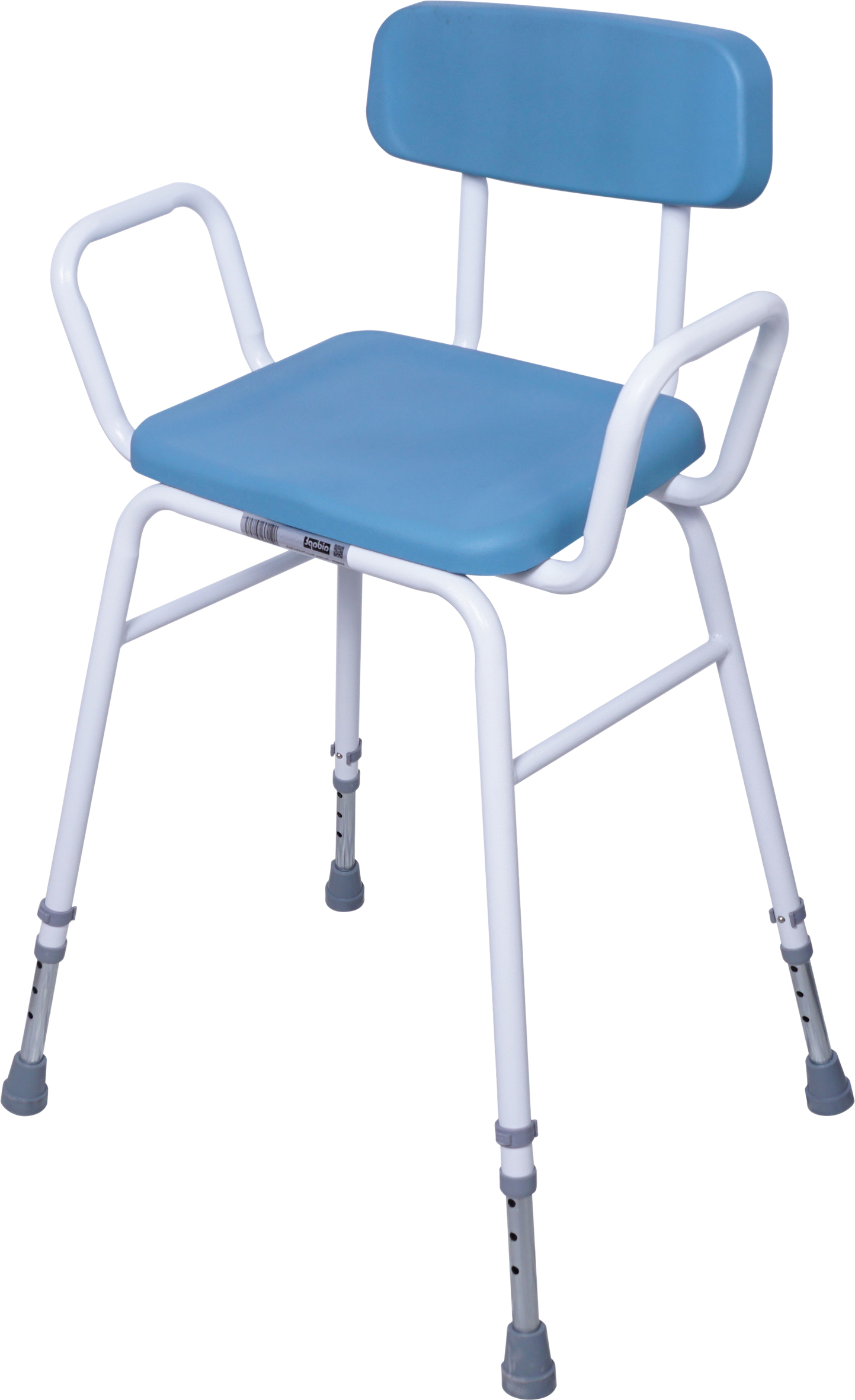 Multi-Use Perching Stool with Padded Backrest | Aidapt