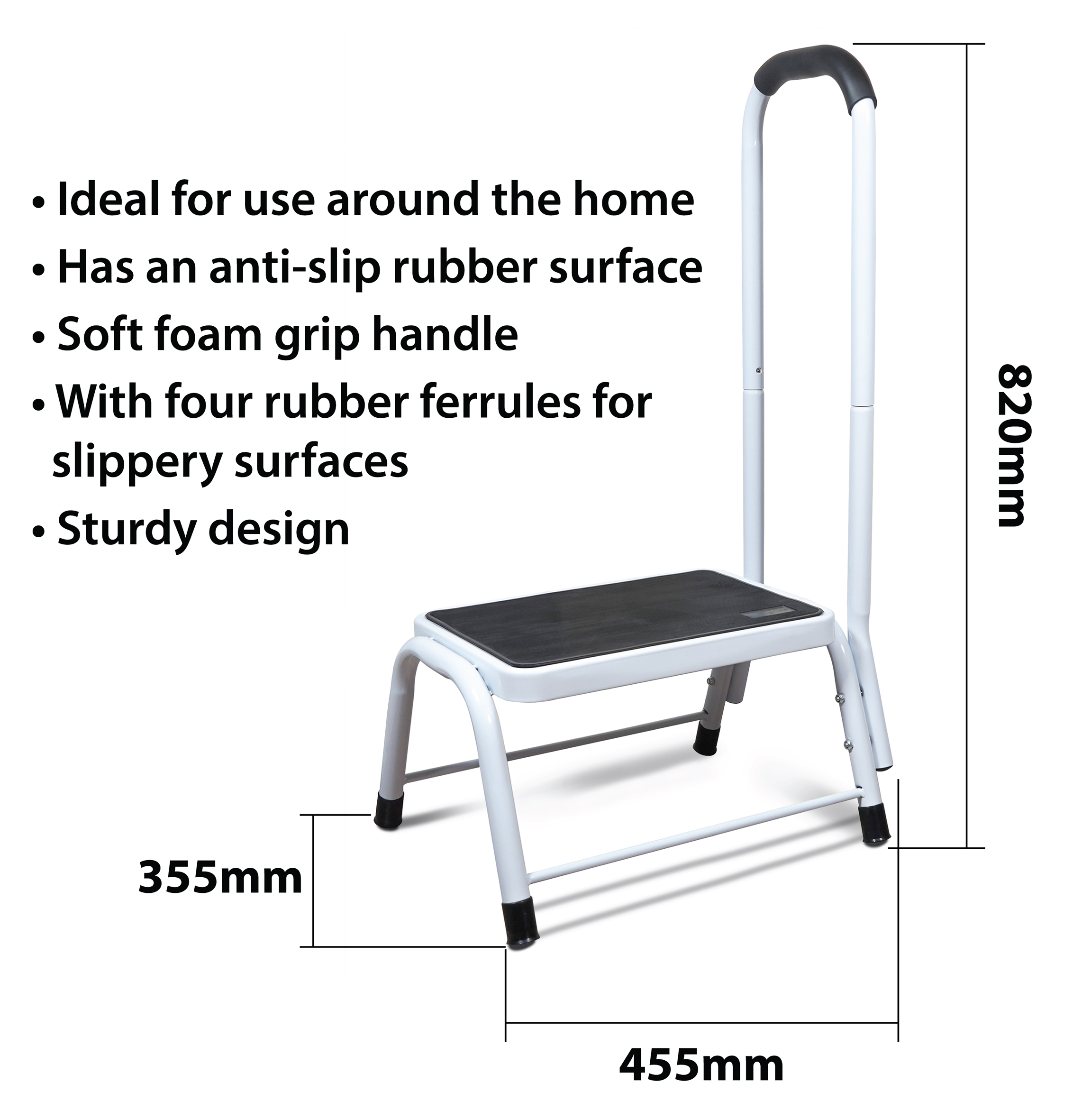 Step Stool with Handrail | Aidapt