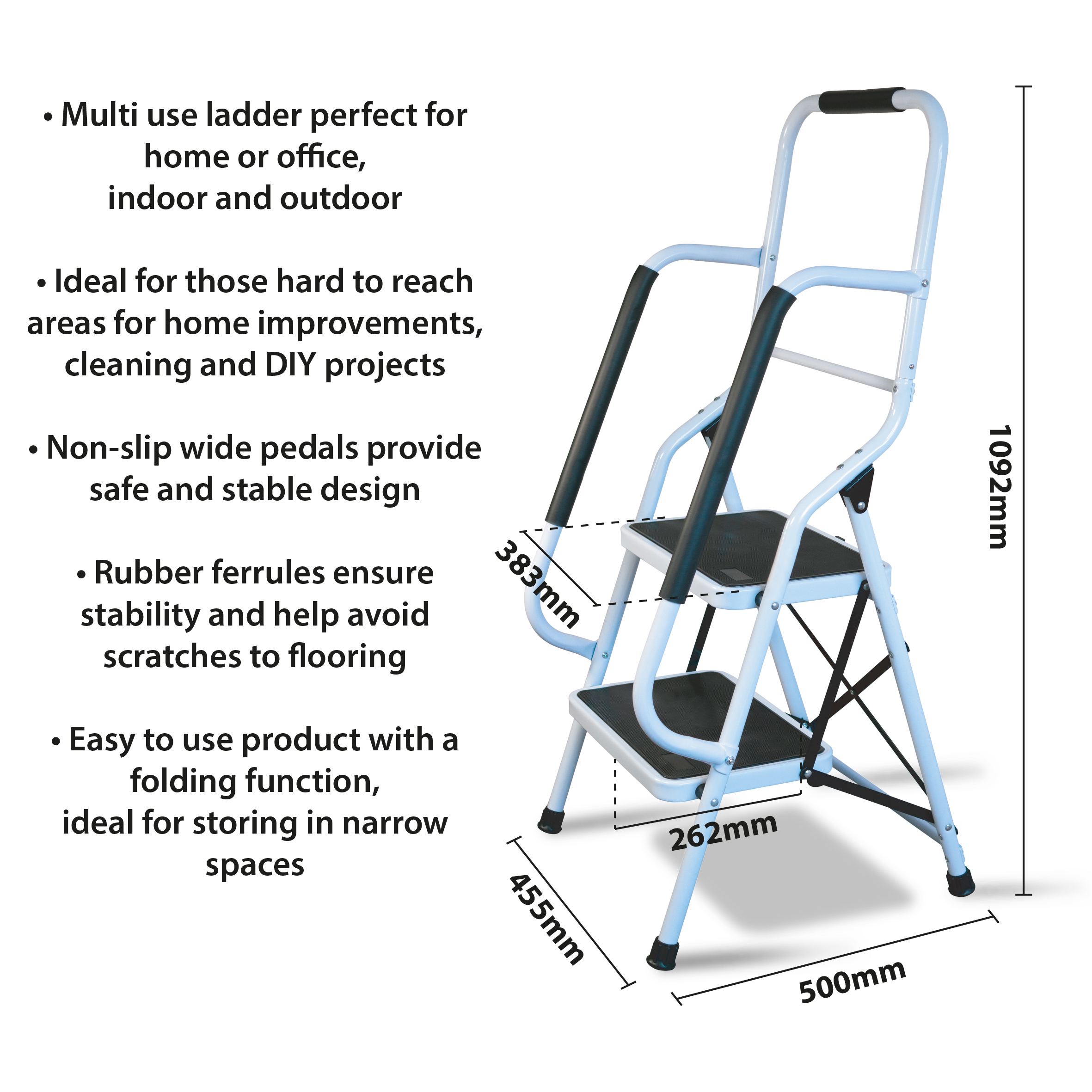 Step Stool with Handrail | Aidapt