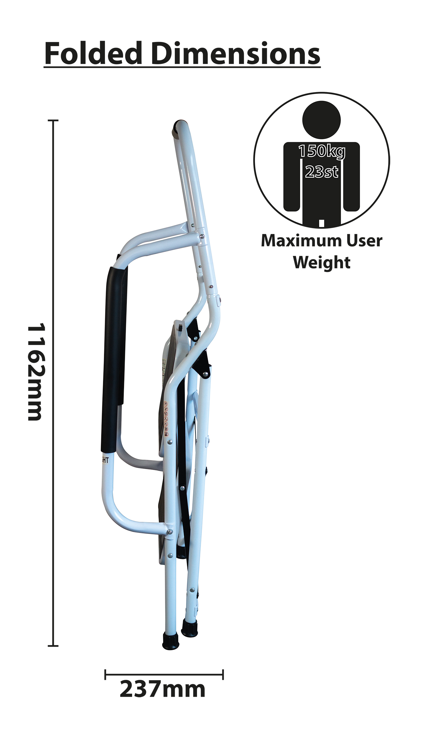 Step Stool with Handrail | Aidapt