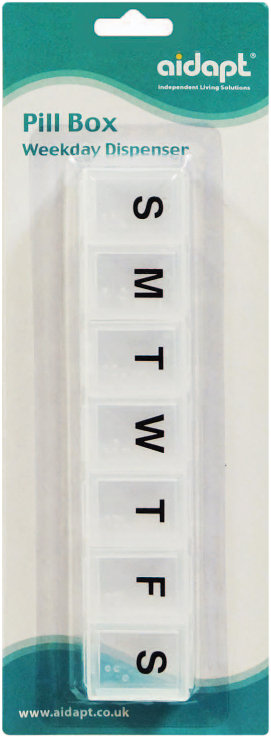 Small Weekly Pill Dispenser | Electrovision