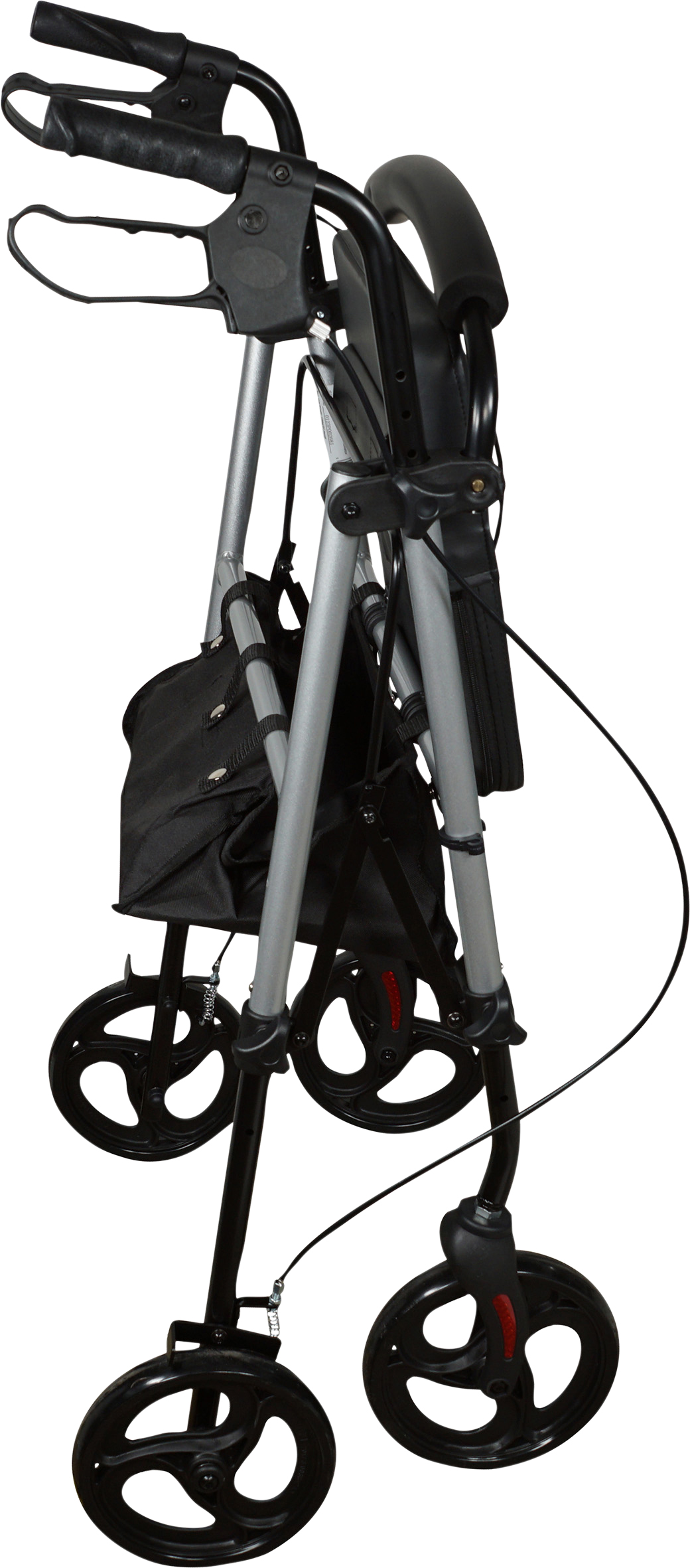 Lightweight Four Wheeled Rollator - 8" Wheel | Aidapt