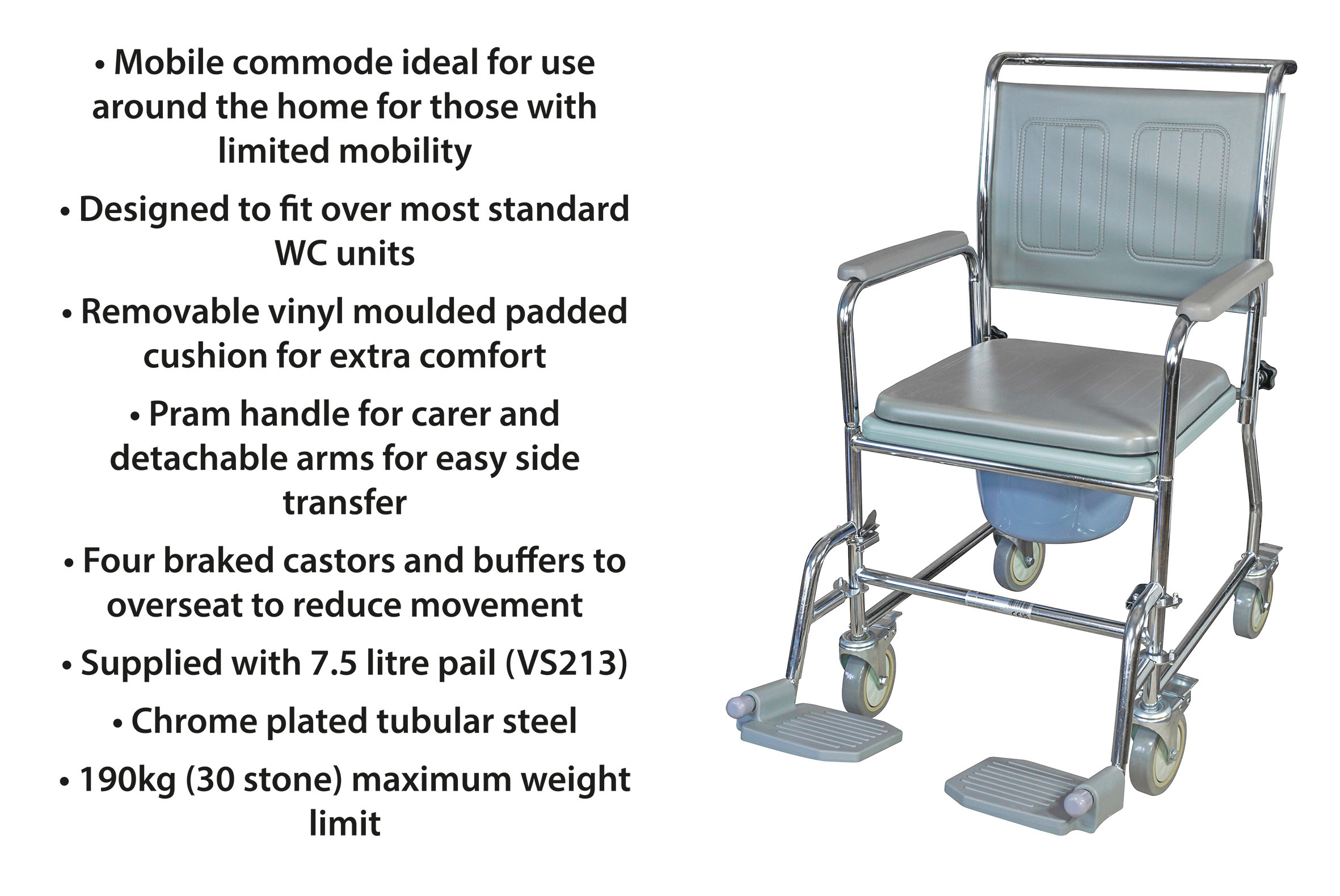 Mobile Commode | Aidapt