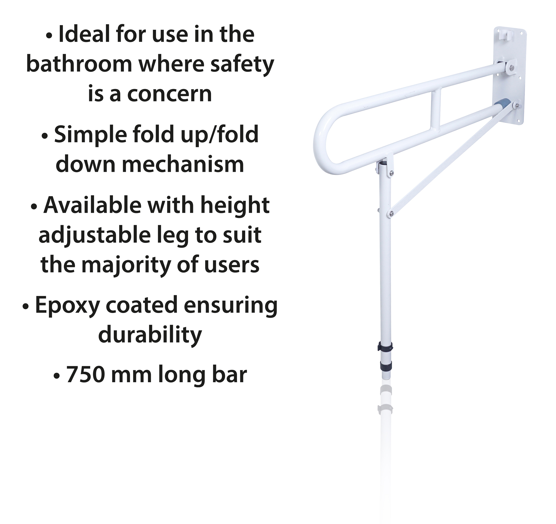 Solo Contract Hinged Arm Support | Aidapt
